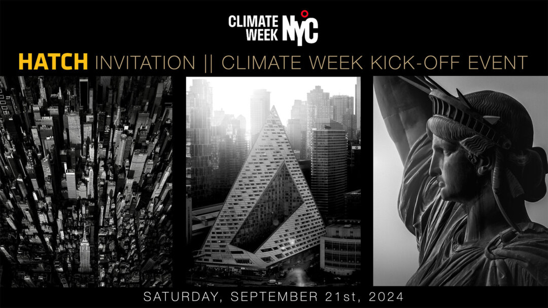 2024 Climate Week Registration - HATCH